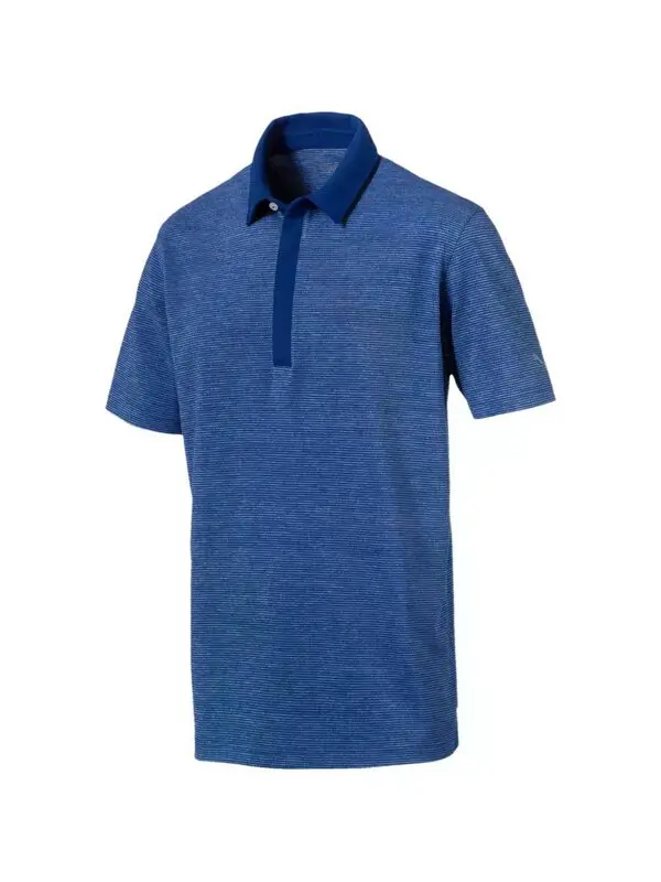 PUMA Moving Day Polo Striped Polo Shirt