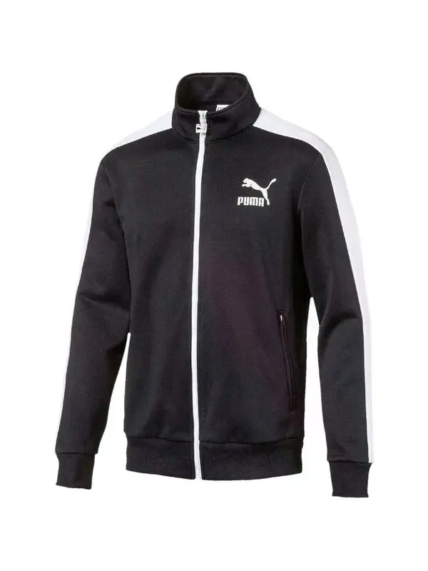 PUMA Archive T7 Zip-up Track Jacket - Black