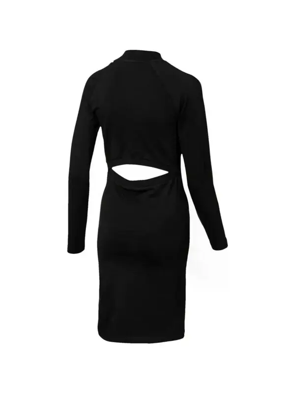 PUMA Long-sleeve Cutout Midi Dress