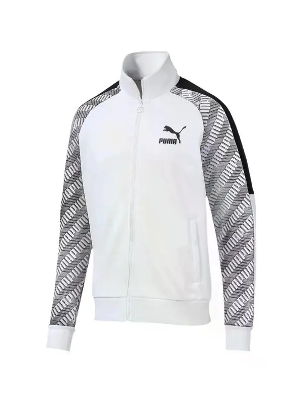 PUMA T7 Zip-up Track Jacket - White