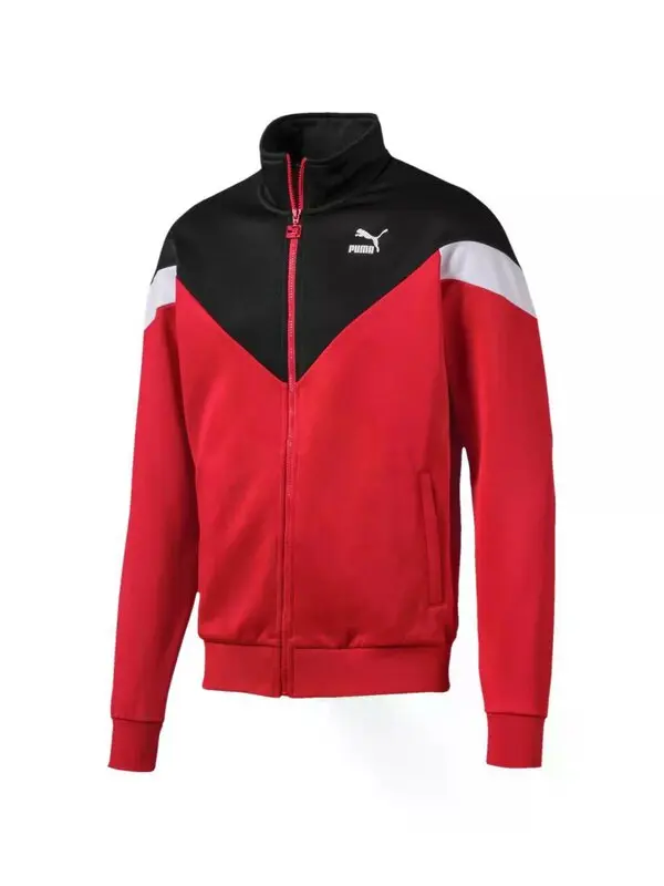 PUMA Zip-fastening Sweatshirt - Red