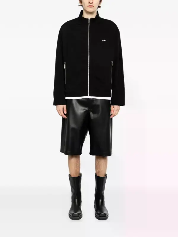 TEAM WANG DESIGN Original Jacket With Zip Fastening And Logo Print