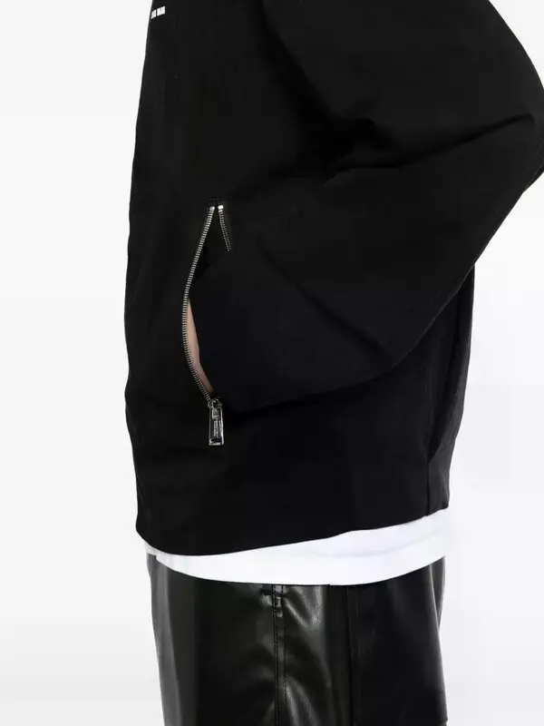 TEAM WANG DESIGN Original Jacket With Zip Fastening And Logo Print