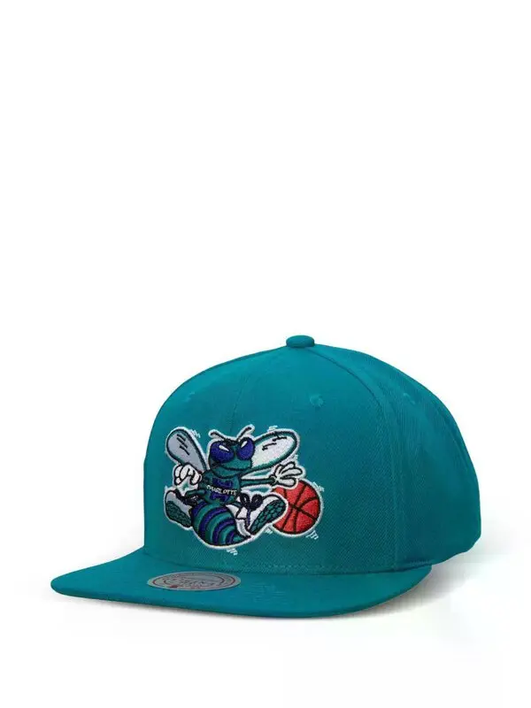 Mitchell & Ness Charlotte Hornets Snapback Cap - Blue