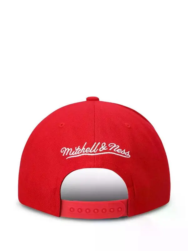Mitchell & Ness Nba Team Ground 2.0 Snapback Baseball Cap - Red