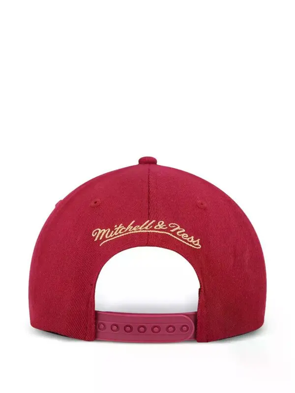 Mitchell & Ness Nba Cleveland Cavaliers Team Stretch Snapback Cap - Red