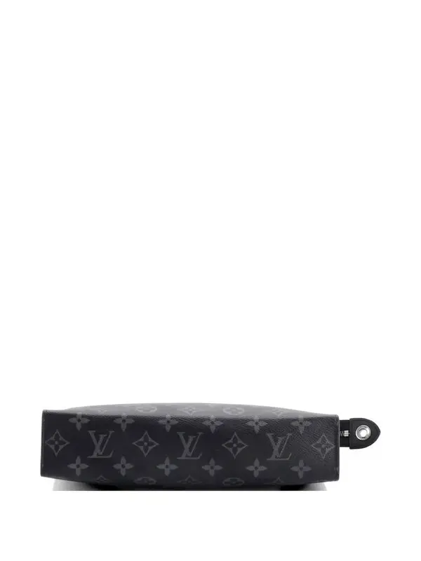 LOUIS VUITTON Monogram Eclipse Canvas Pochette Voyage Mm - Black