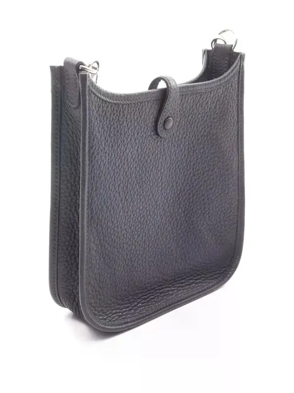 Hermès 2024 Clemence Evelyne Tpm Crossbody Bag - Black