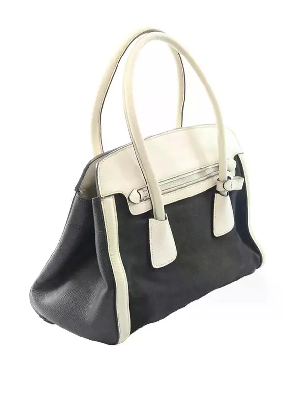Prada Saffiano Handbag - Black