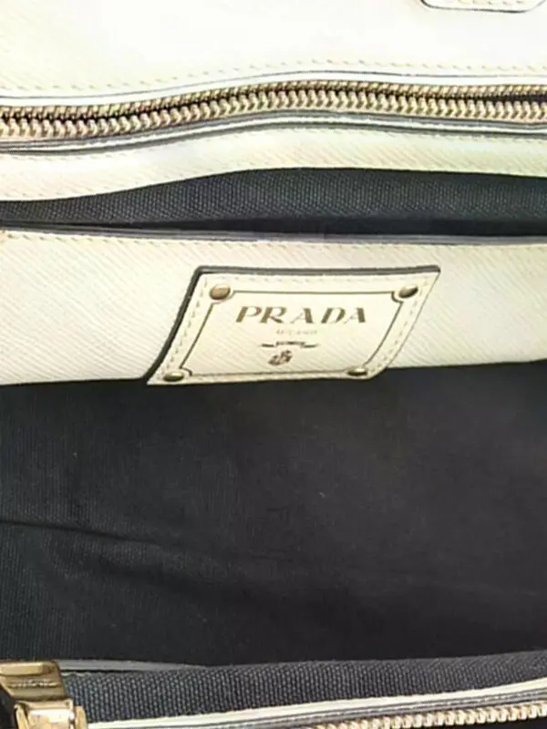 Prada Saffiano Handbag - Black