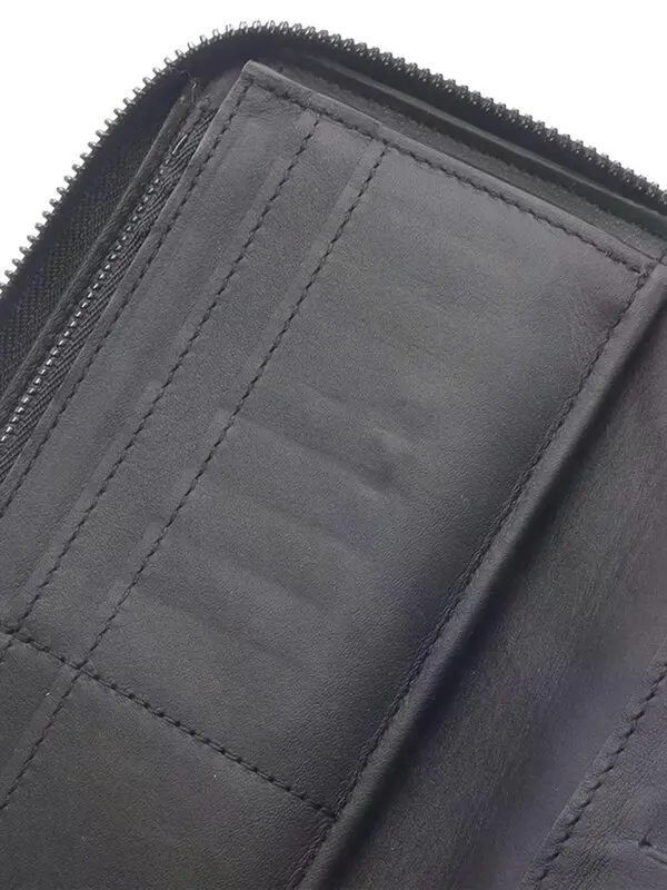 LOUIS VUITTON 2021-2026 Taurillon Zippy Wallet Long Wallets - Black