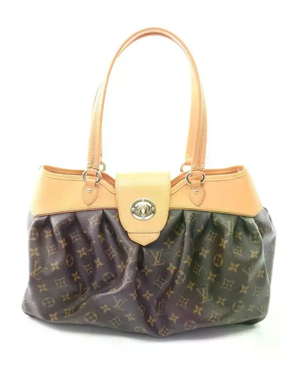 LOUIS VUITTON 2009 Monogram Boetie Mm Handbag - Brown