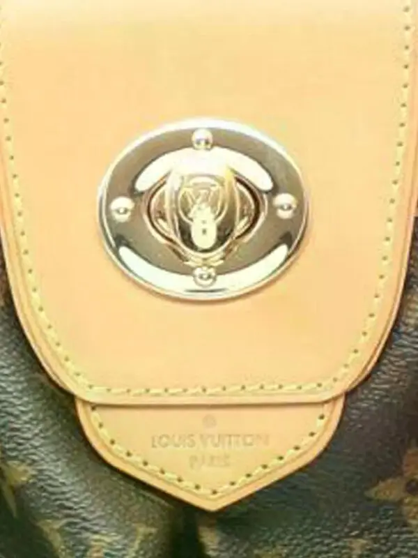 LOUIS VUITTON 2009 Monogram Boetie Mm Handbag - Brown