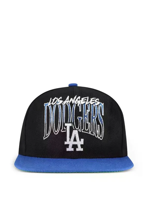 Mitchell & Ness Mlb Los Angeles Dodgers Rise Up Snapback Cap - Black