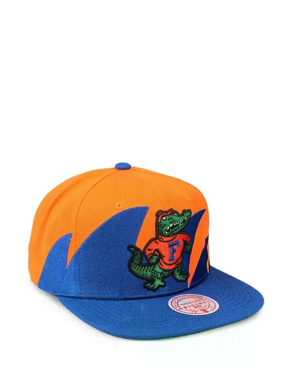 Mitchell & Ness Ncaa Sharktooth Snapback Cap - Orange