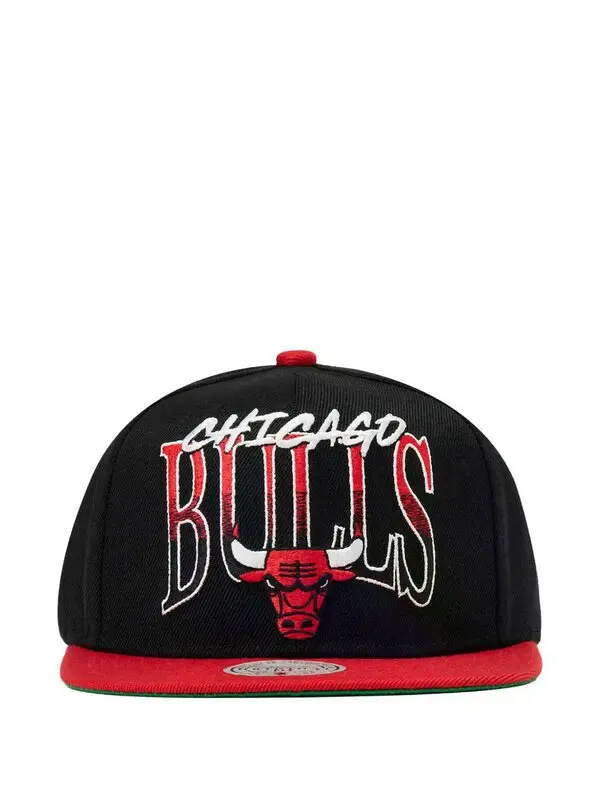Mitchell & Ness Chicago Bulls Rise Up Baseball Cap - Black