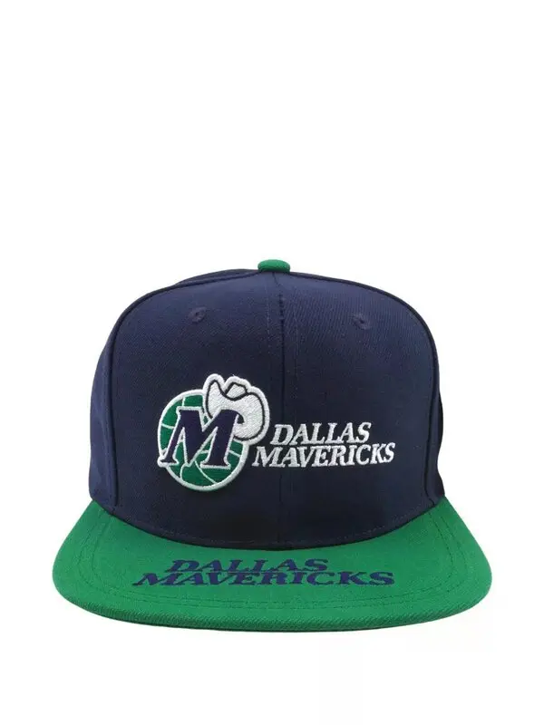 Mitchell & Ness Logo-embroidered Cap - Blue