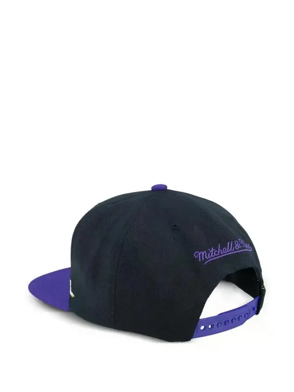 Mitchell & Ness Los Angeles Lakers Nba Life Line Baseball Cap - Black