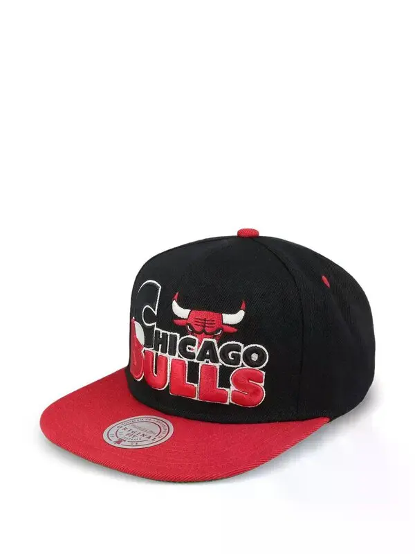 Mitchell & Ness Chicago Bulls Text Stack 1 Og Cap - Black