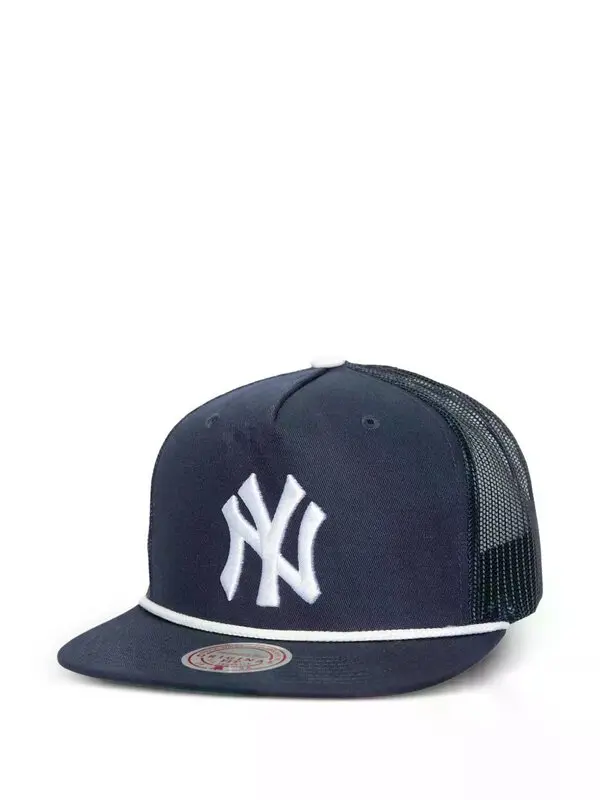 Mitchell & Ness New York Yankees Mlb Roper Trucker Cap - Blue