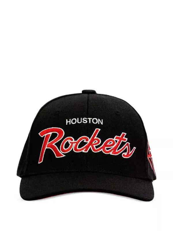 Mitchell & Ness Nba Team Script 2.0 Stretch Snapback Cap - Black