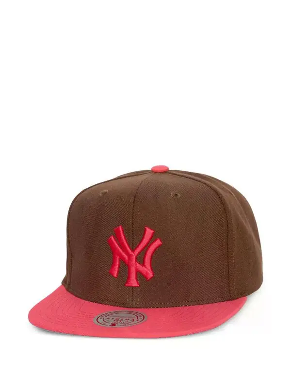 Mitchell & Ness Mlb New York Yankees Cooperstown Cap - Brown