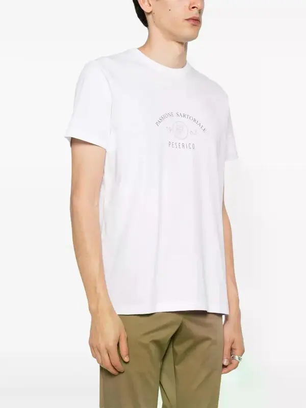 Peserico Logo-print Cotton T-shirt