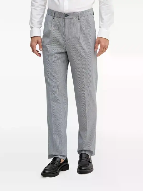 LINDBERGH Double-breasted Patterned Suit