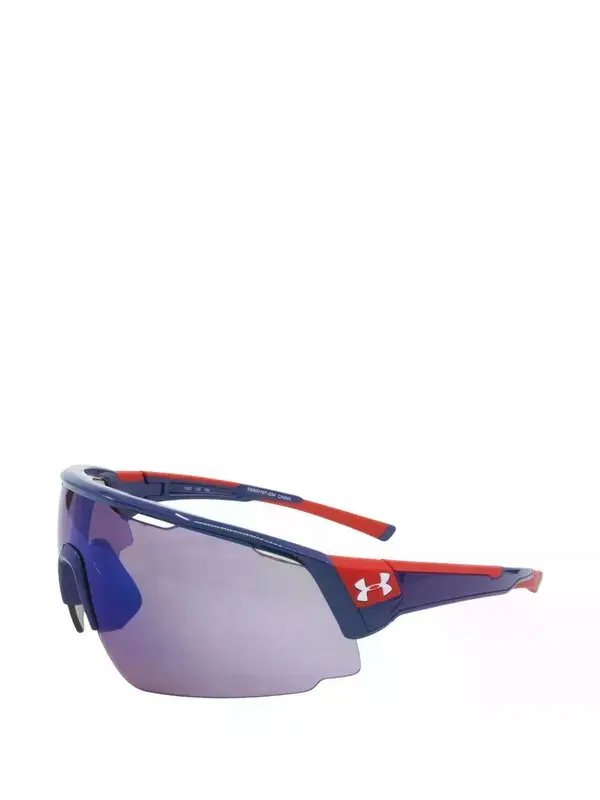 Under Armour Mirrored Geometric-frame Sunglasses