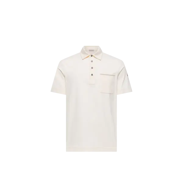 Moncler Cotton Piquet Polo Shirt