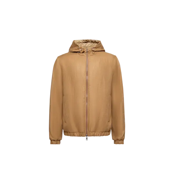 Moncler Duguay Reversible Hooded Windbreaker - Brown