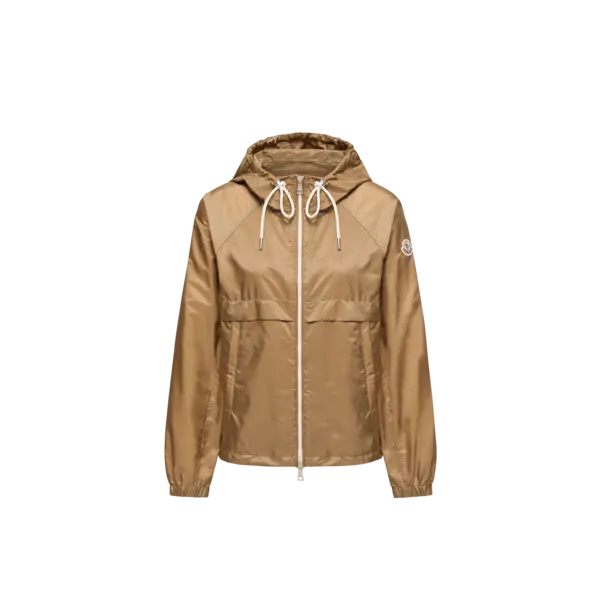 Moncler Coquelicot Hooded Jacket - Beige