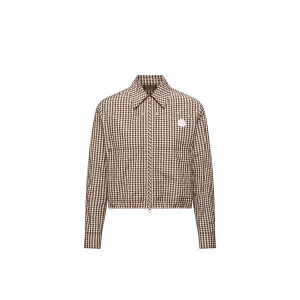 Moncler Vichy Cotton-blend Shirt - Multicolor