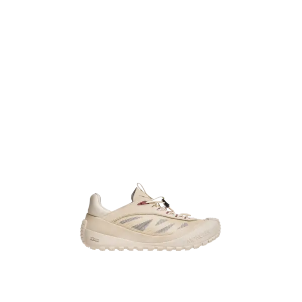 Moncler Trailgrip Lp Suede & Nubuck Sneakers - Beige