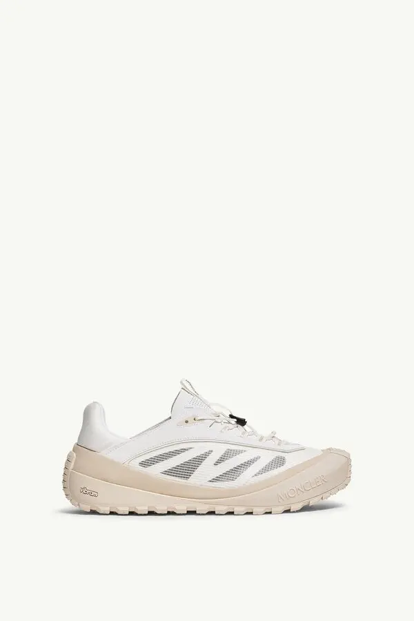 Moncler Trailgrip Lp Suede & Nubuck Sneakers - White