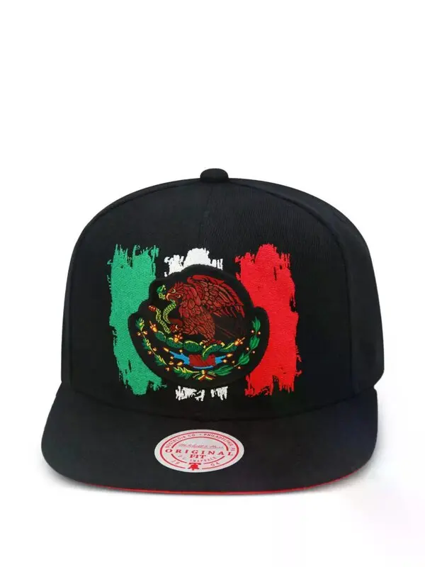 Mitchell & Ness Branded Eagle Cap - Black