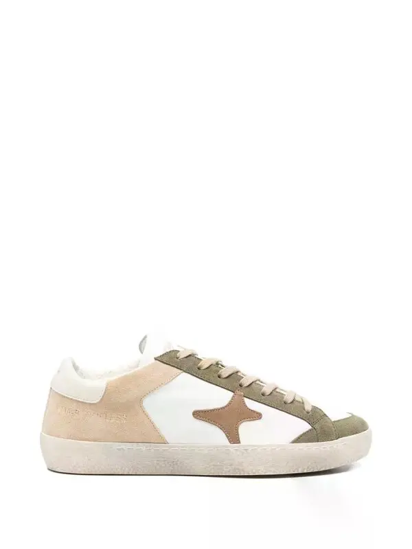 AMA-BRAND Star-panelled Sneakers