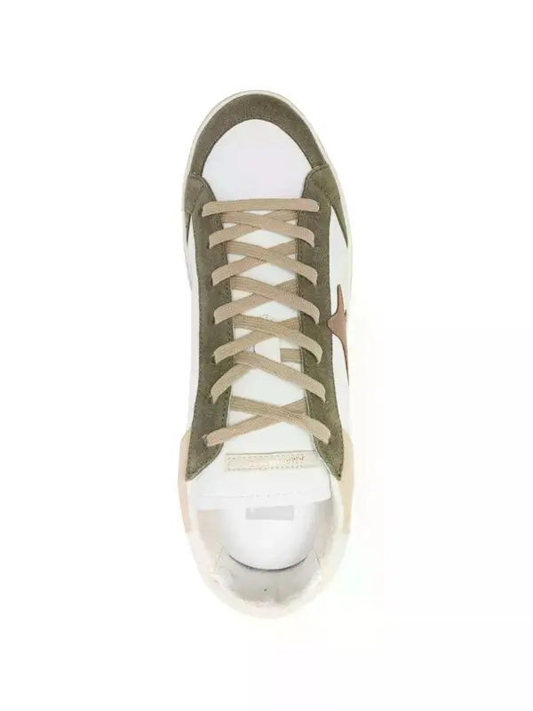 AMA-BRAND Star-panelled Sneakers