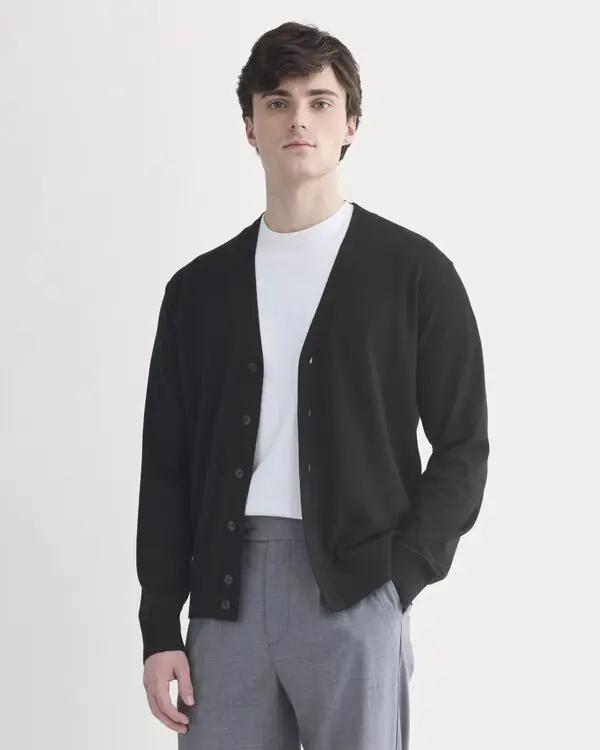Everlane All-year Cardigan - Black