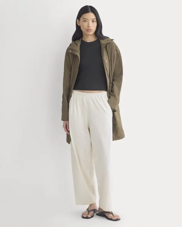 Everlane Weekend Track Pant - Bone