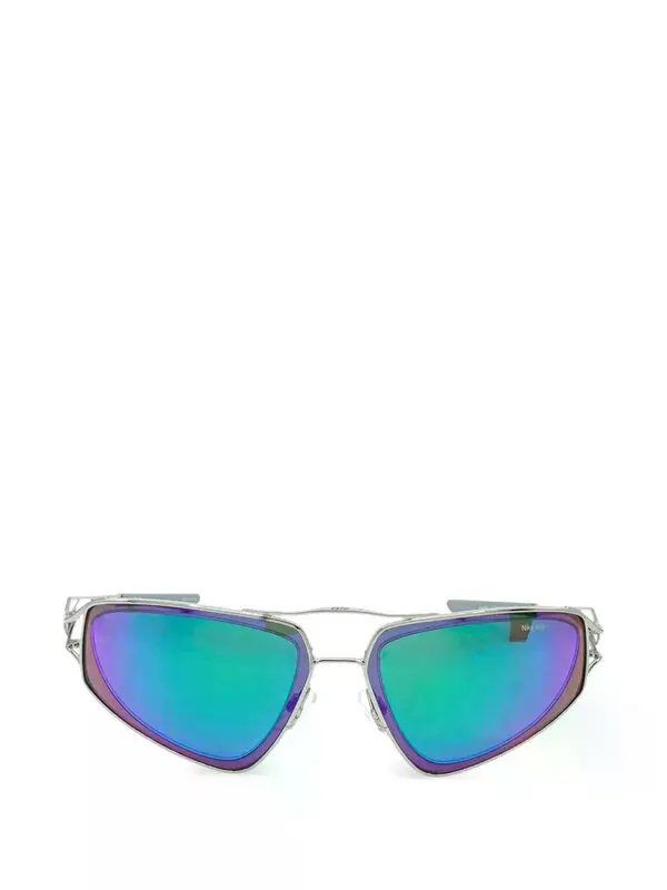 Nike Geometric Sunglasses - Silver