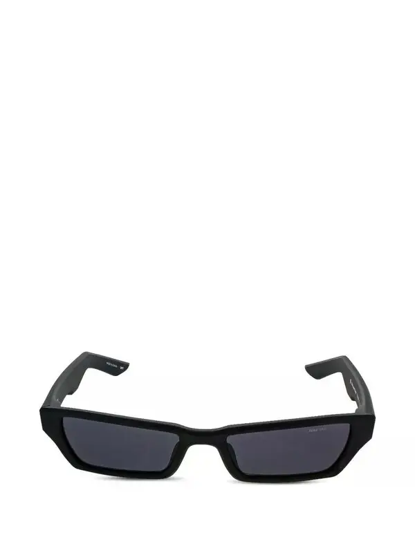 Nike Lucent Boost Rectangle-frame Sunglasses - Black