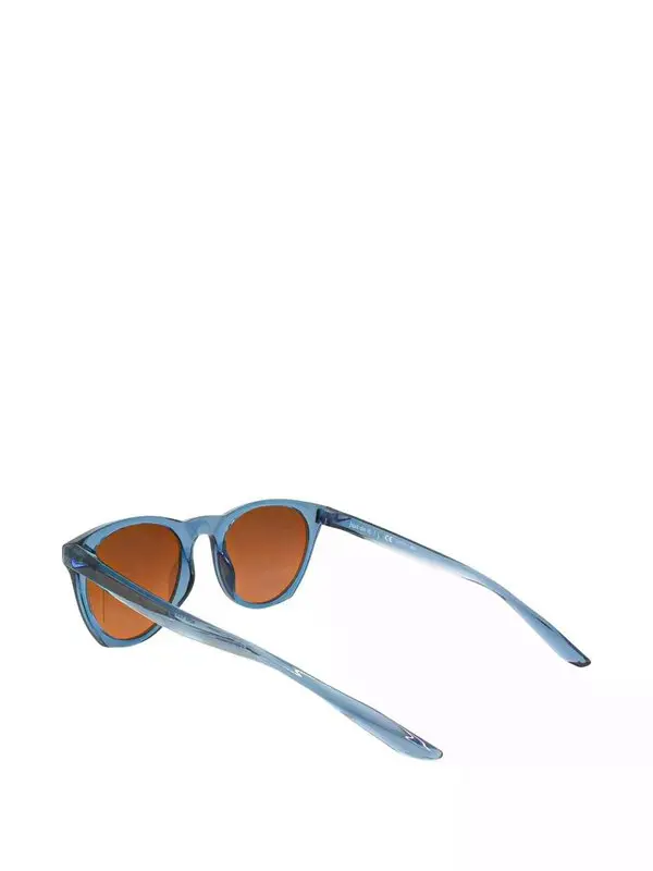 Nike Essential Horizon Round-frame Sunglasses - Blue