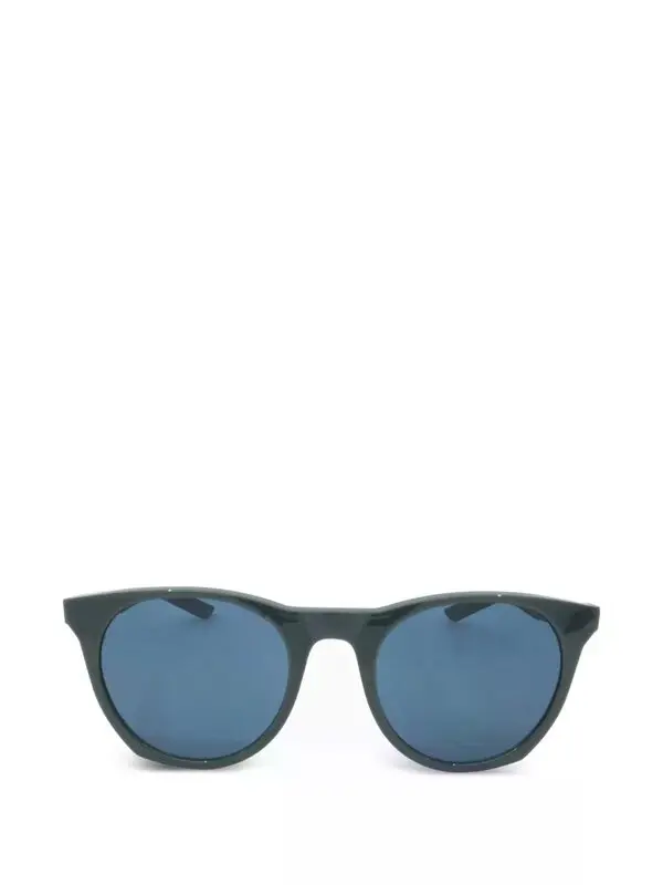 Nike Essential Horizon Round-frame Sunglasses - Black