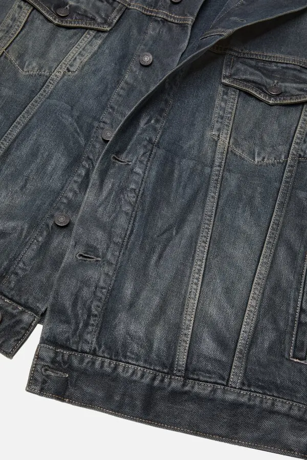 Acne Studios Denim Jacket With Hood