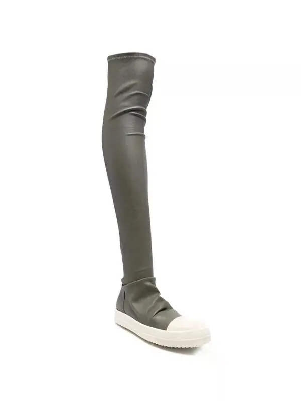 Rick Owens Knee-high Boots - Grey