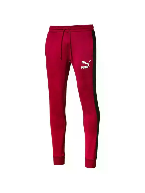 PUMA Cuff Track Pants - Red