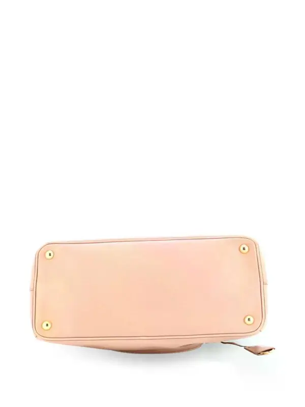 Prada Double Zip Lux Saffiano Leather Medium Tote Bag