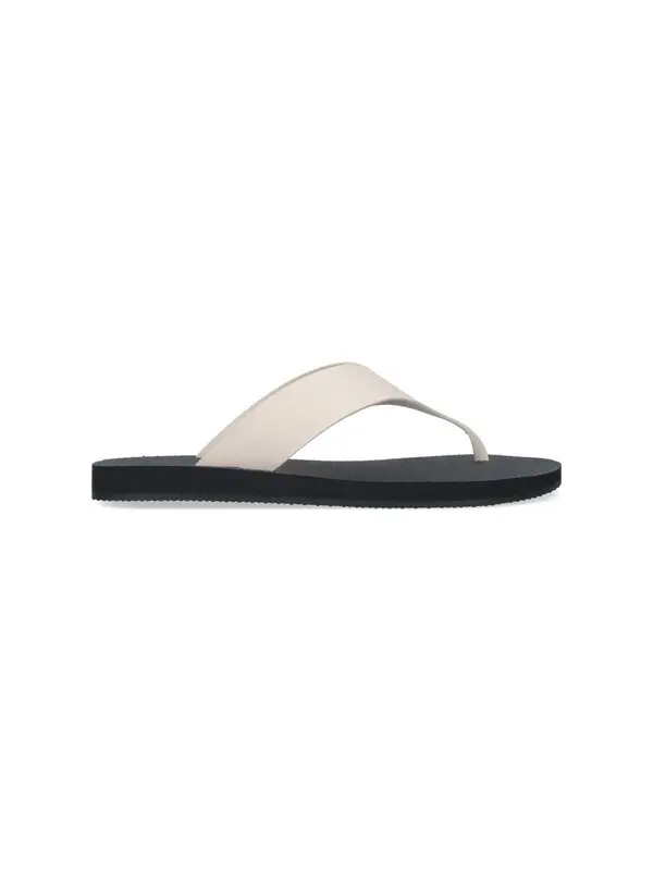 THE ROW Ginza Sandals - White