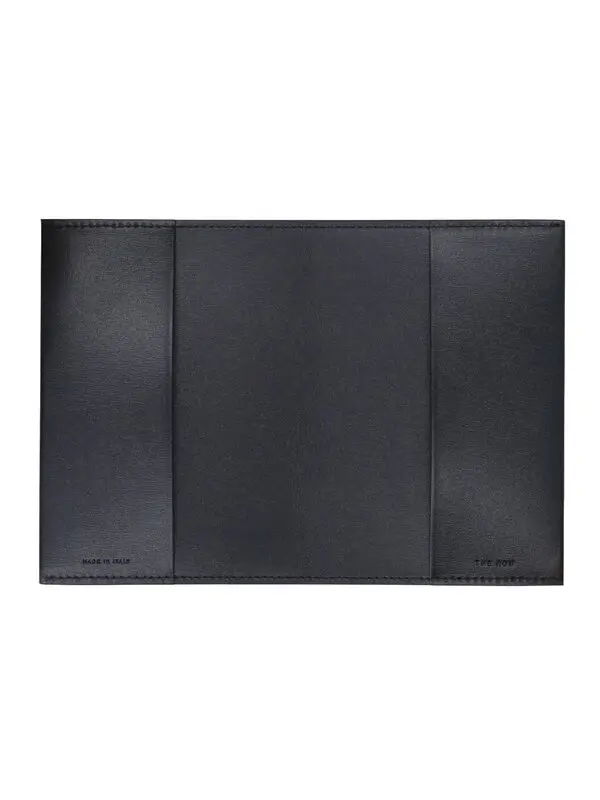 THE ROW Bi-fold Passport Holder - Black